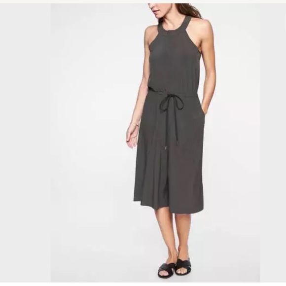 Athleta | Pants & Jumpsuits | Athleta Mercer Romper Black Nwt | Poshmark